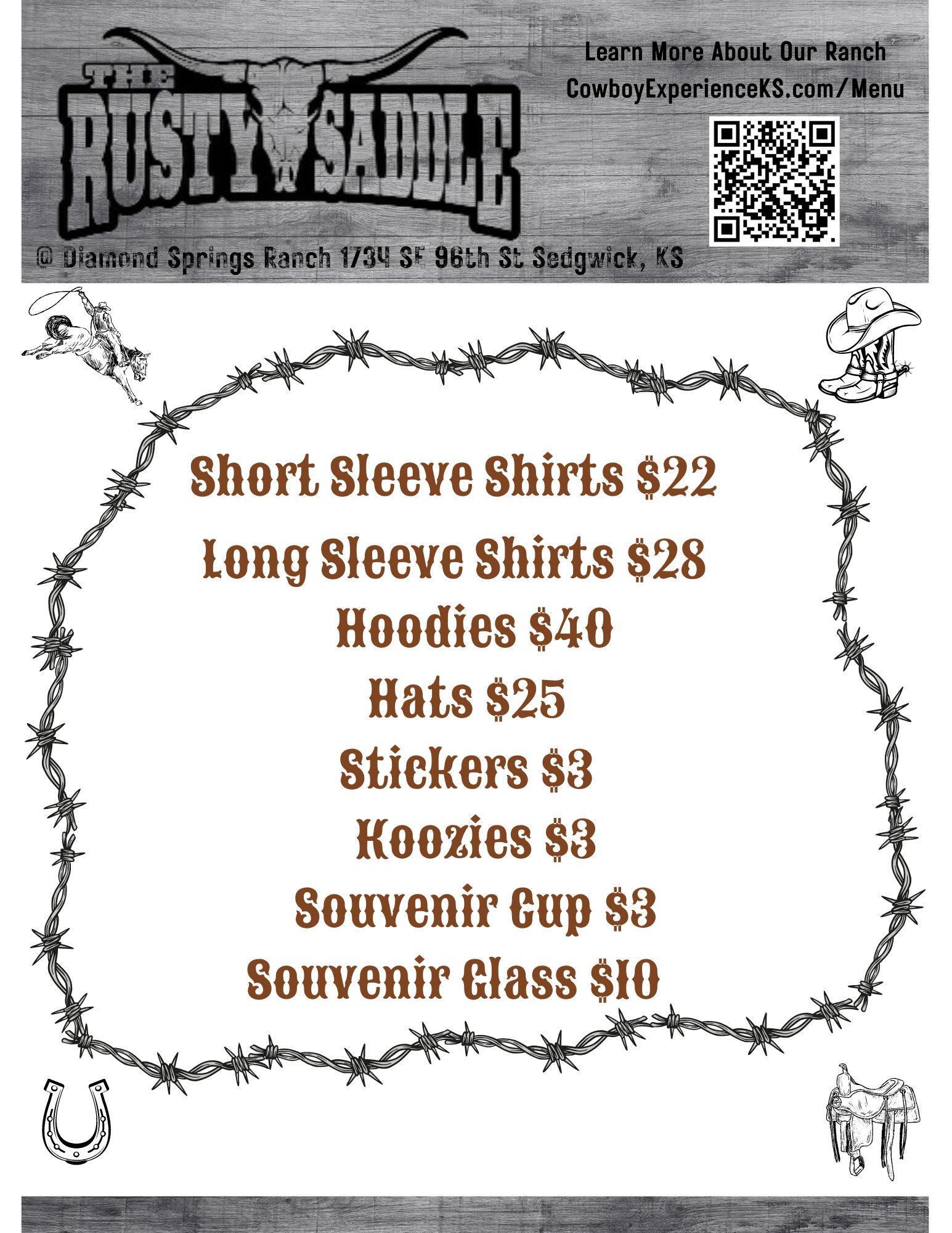 The Rusty Saddle - The Cowboy Experience